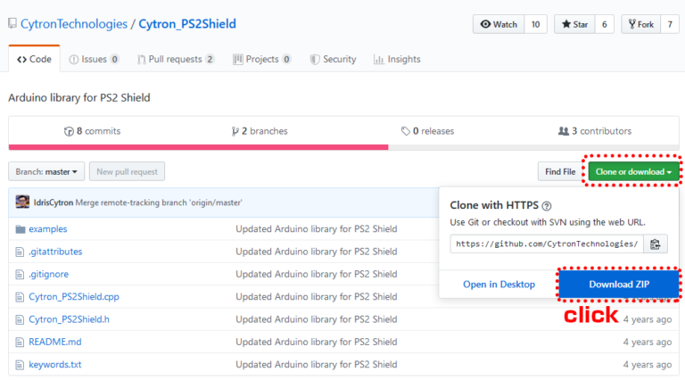 Cytron PS2シールドをArduinoで動かしてみた – Suzaku Lab. note